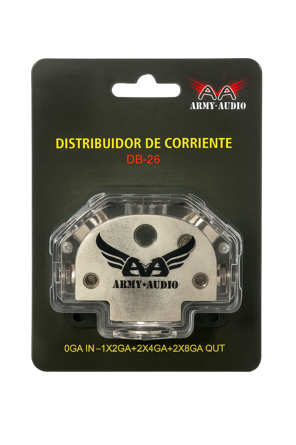 DISTRIBUIDOR DE CORRIENTE ARMY AUDIO DB-26